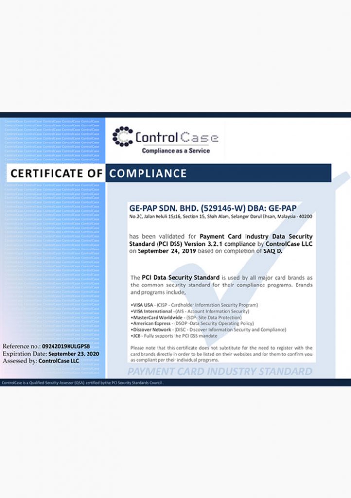 GE-PAP SDN BHD | Mail Solution Master